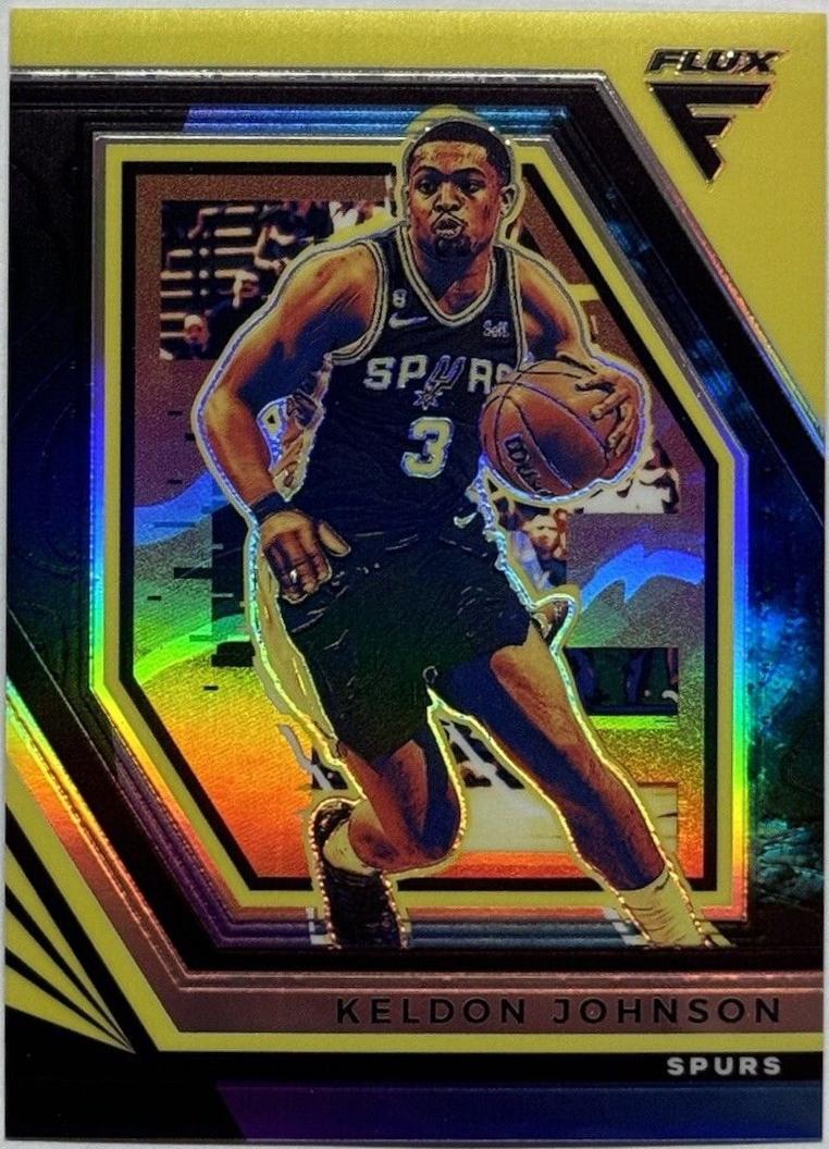 Keldon Johnson [Lunar Eclipse] #110 Prices | 2022 Panini Flux ...