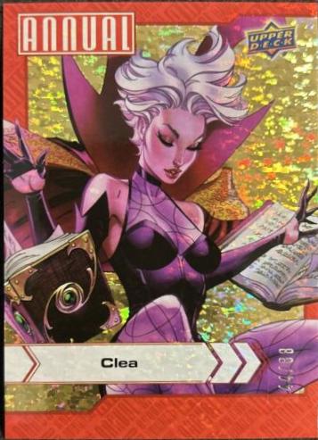 Clea [Gold Linearity] #19 Prices | Marvel 2022 Upper Deck Annual ...