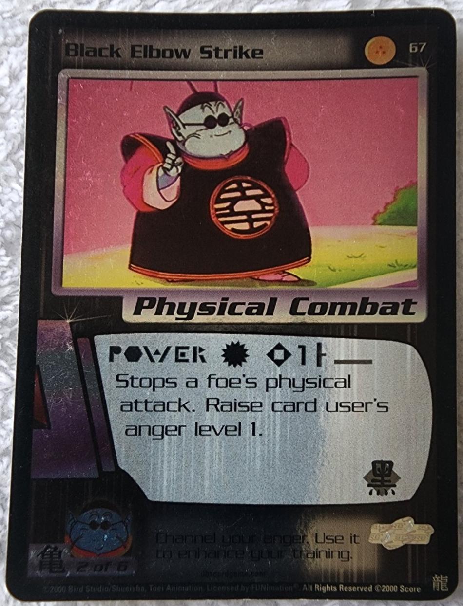 Black Elbow Strike [Foil] 67 Prices | Dragon Ball Z Saiyan Saga ...