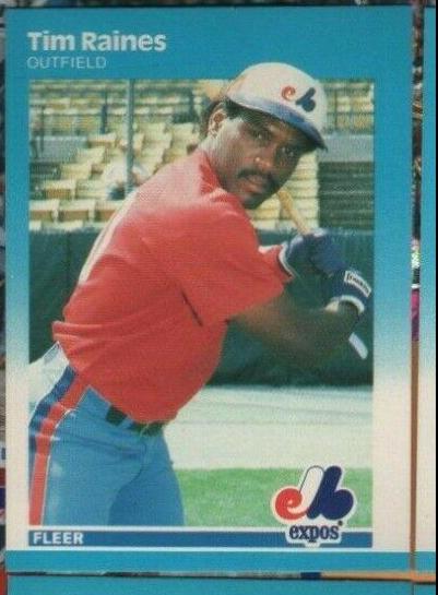 Tim Raines #328 Prices | 1987 Fleer | Baseball Cards