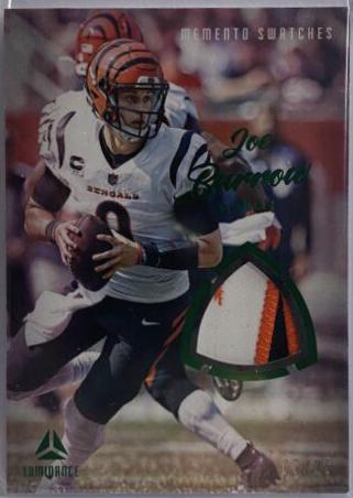 Joe Burrow [Prime Green] #MSW-JBU Prices | 2022 Panini Luminance ...