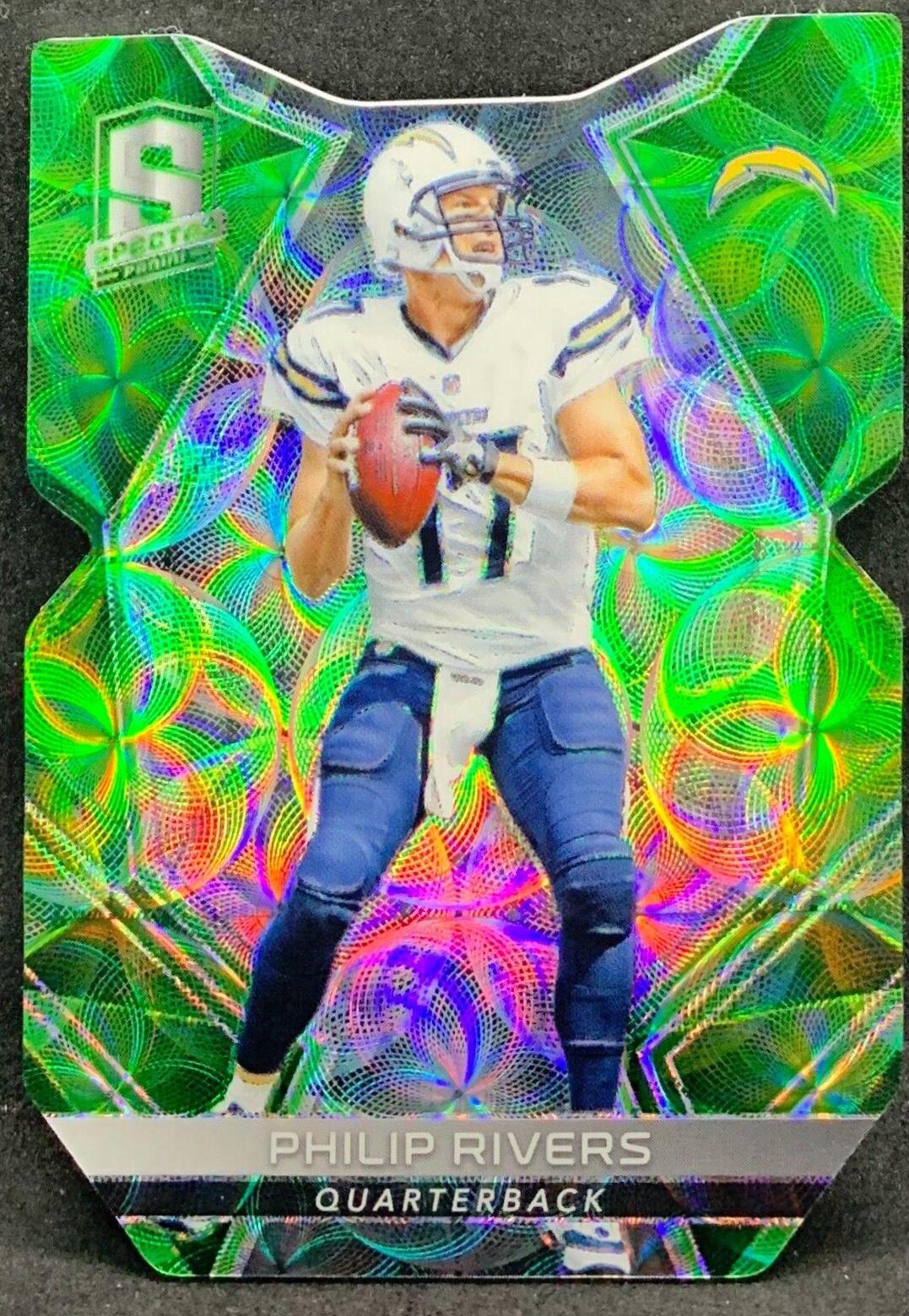 Philip Rivers [Neon Green Die Cut] #86 Prices | 2017 Panini Spectra ...