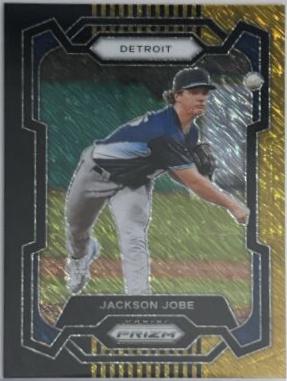 Jackson Jobe [Black Gold Shimmer FOTL] #249 Prices | 2024 Panini Prizm ...