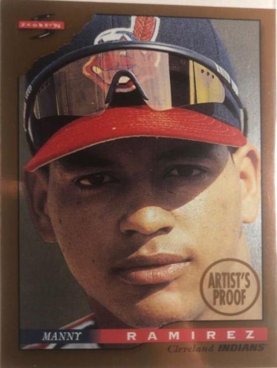 Manny Ramirez [Series 2 Artist's Proof] #30 Prices | 1996 Score Dugout ...