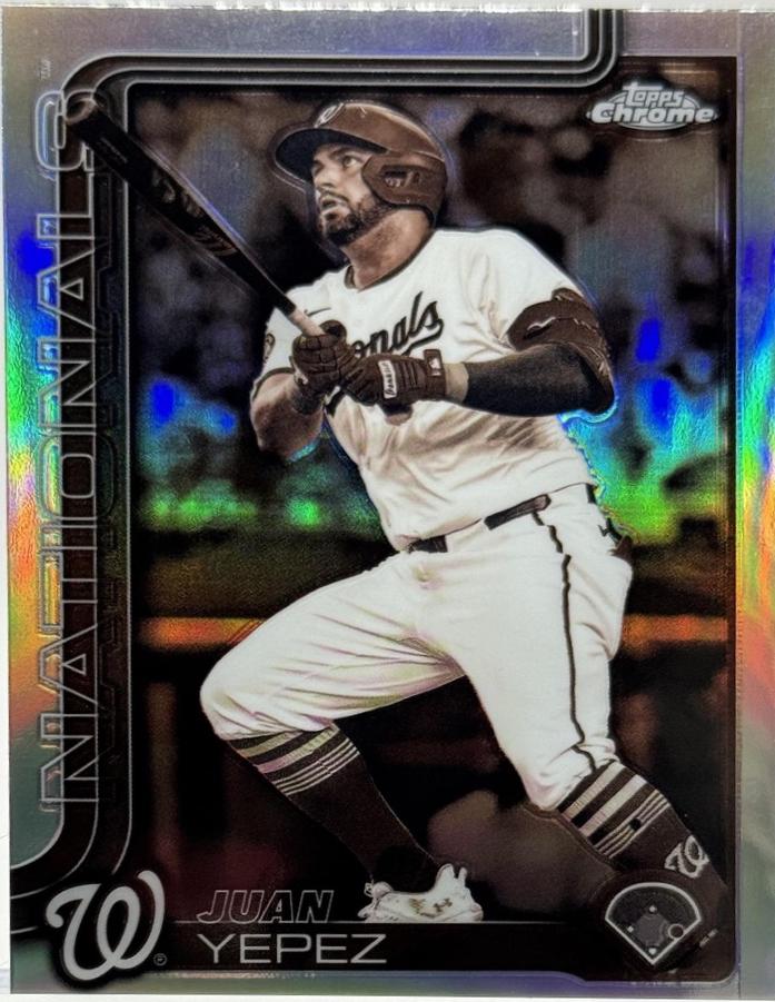Juan Yepez [Sepia] #16 Prices | 2025 Topps Chrome | Baseball Cards