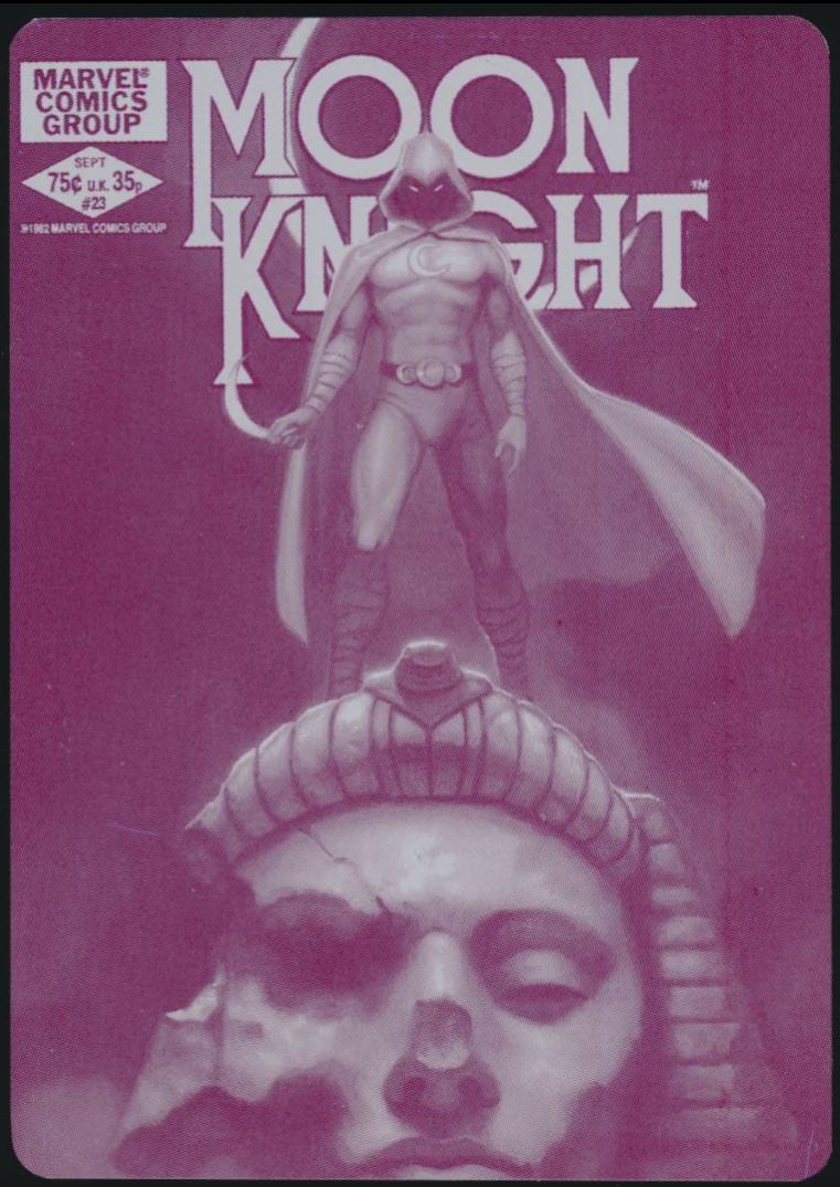 Moon Knight [Variant Cover Plate] #29 Prices | Marvel 2022 Masterpieces ...