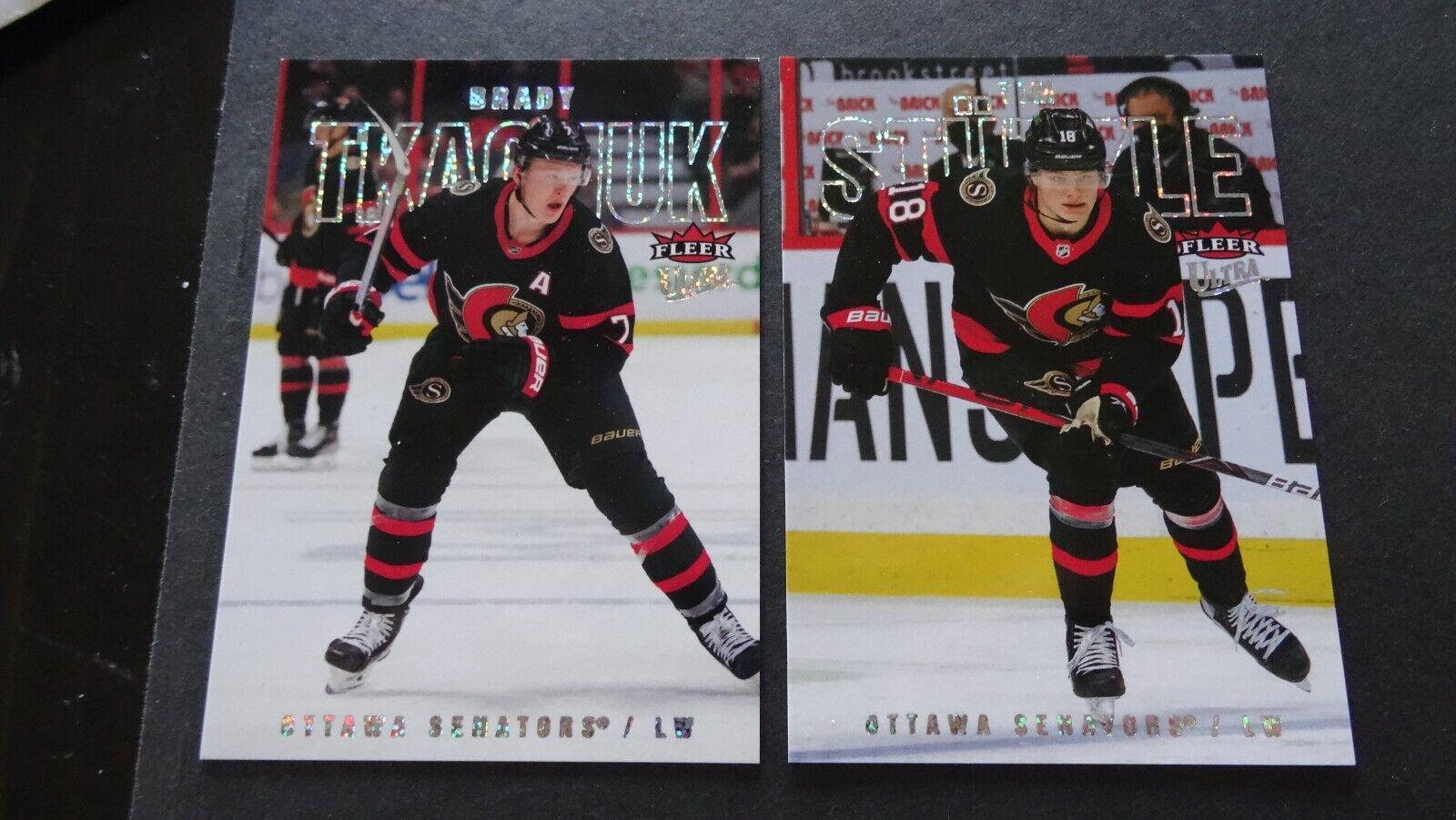 Brady Tkachuk [Silver Foil] #12 Prices | 2021 Ultra | Hockey Cards