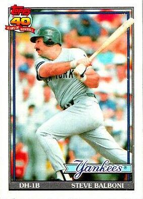 Steve Balboni #511 Prices | 1991 Topps | Baseball Cards