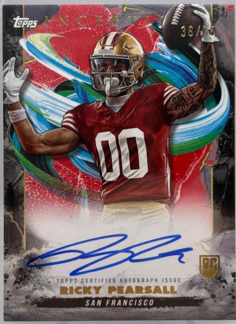 Ricky Pearsall [Red] #RA-RP Prices | 2024 Topps Inception Rookie ...