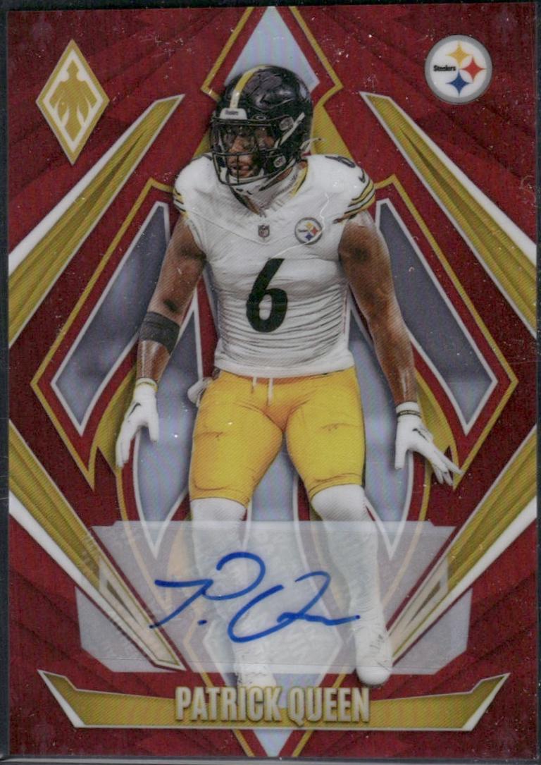 Patrick Queen [Autograph Silver] #117 Prices | 2024 Panini Phoenix ...