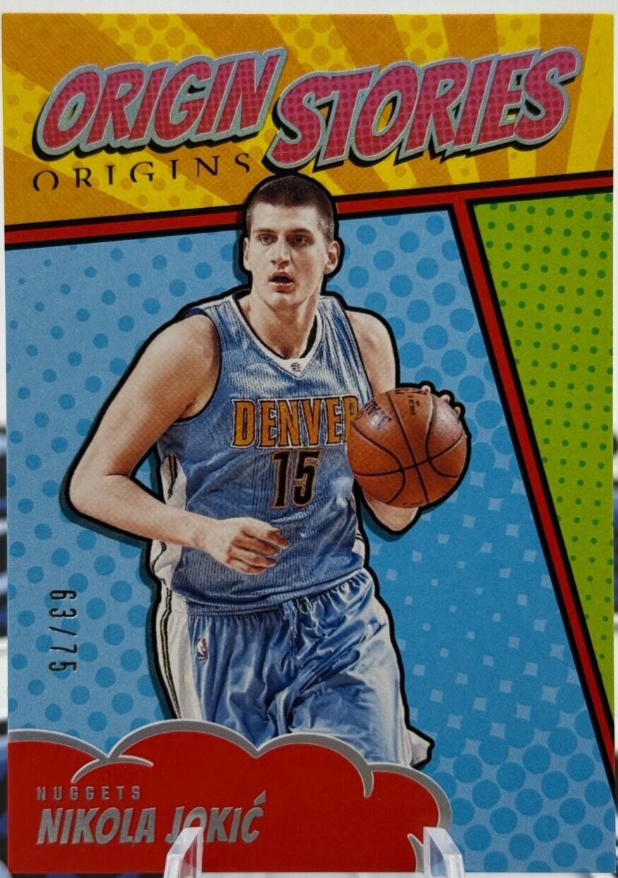 Nikola Jokic [Red] #24 Prices | 2024 Panini Origins Origin Stories ...