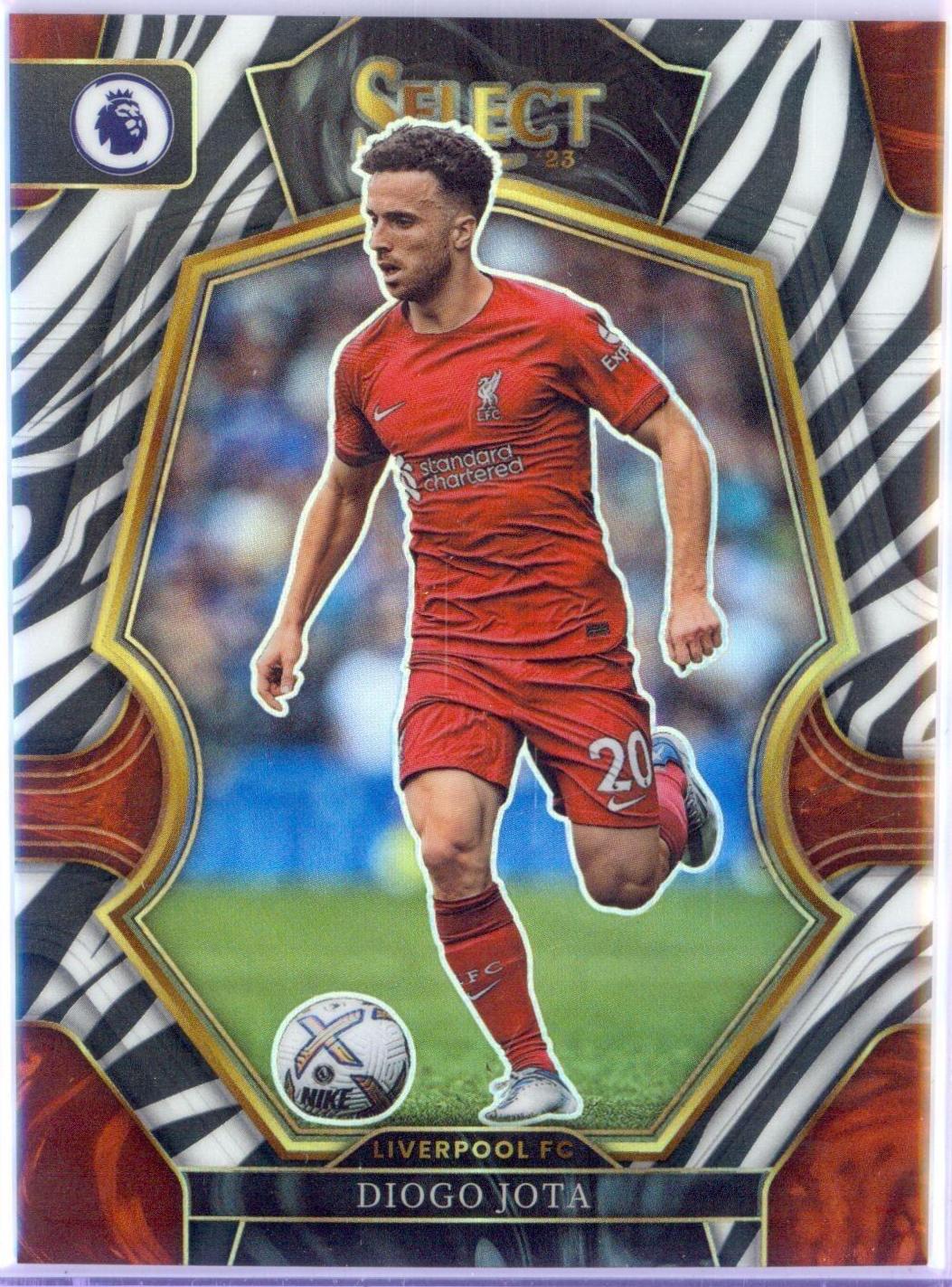 Diogo Jota [Zebra] #102 Prices | 2022 Panini Select Premier League ...