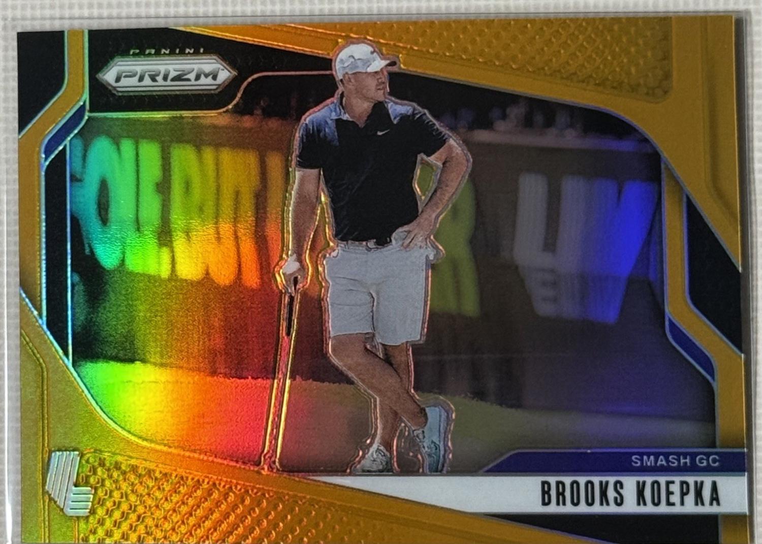 Brooks Koepka [Gold] #83 Prices | 2025 Panini Prizm LIV | Golf Cards