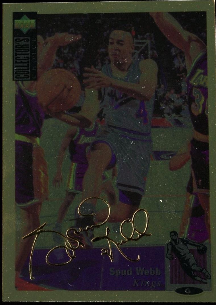 Spud Webb [Gold Signature] #89 Prices | 1994 Collector's Choice ...