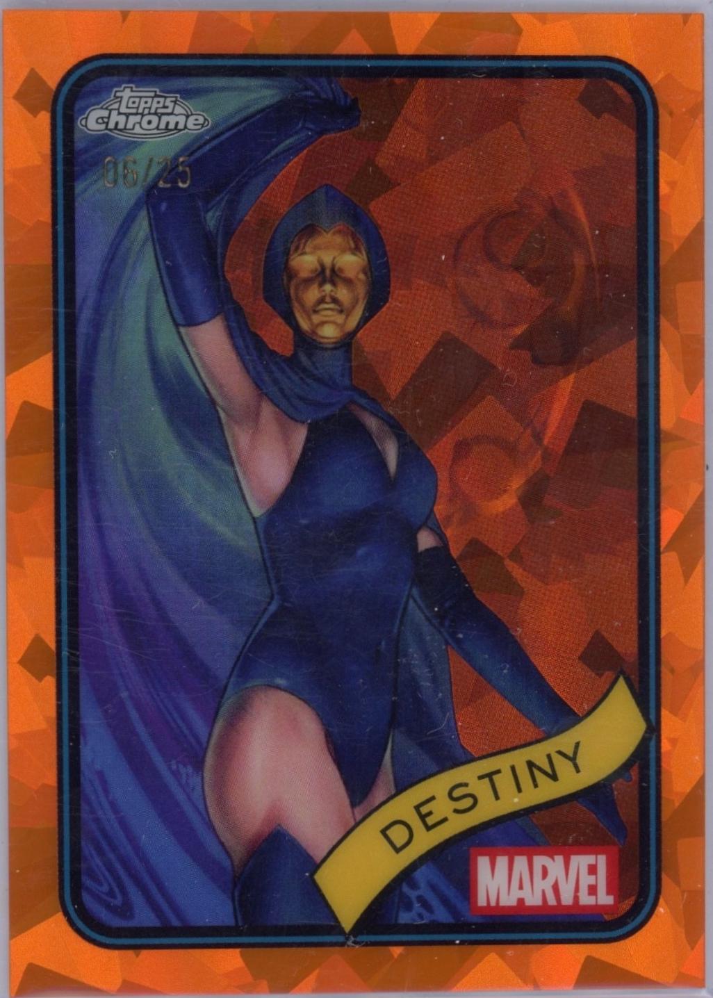 Destiny [Orange Sapphire] #175 Prices | Marvel 2025 Topps Chrome ...