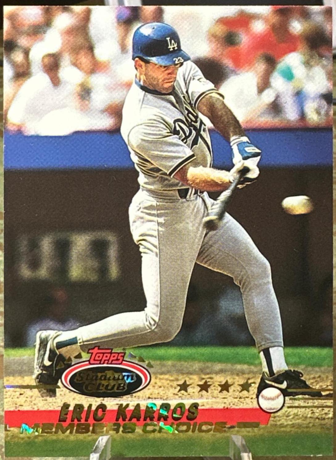 Eric Karros [Members Only] #292 Prices | 1993 Stadium Club | Baseball Cards