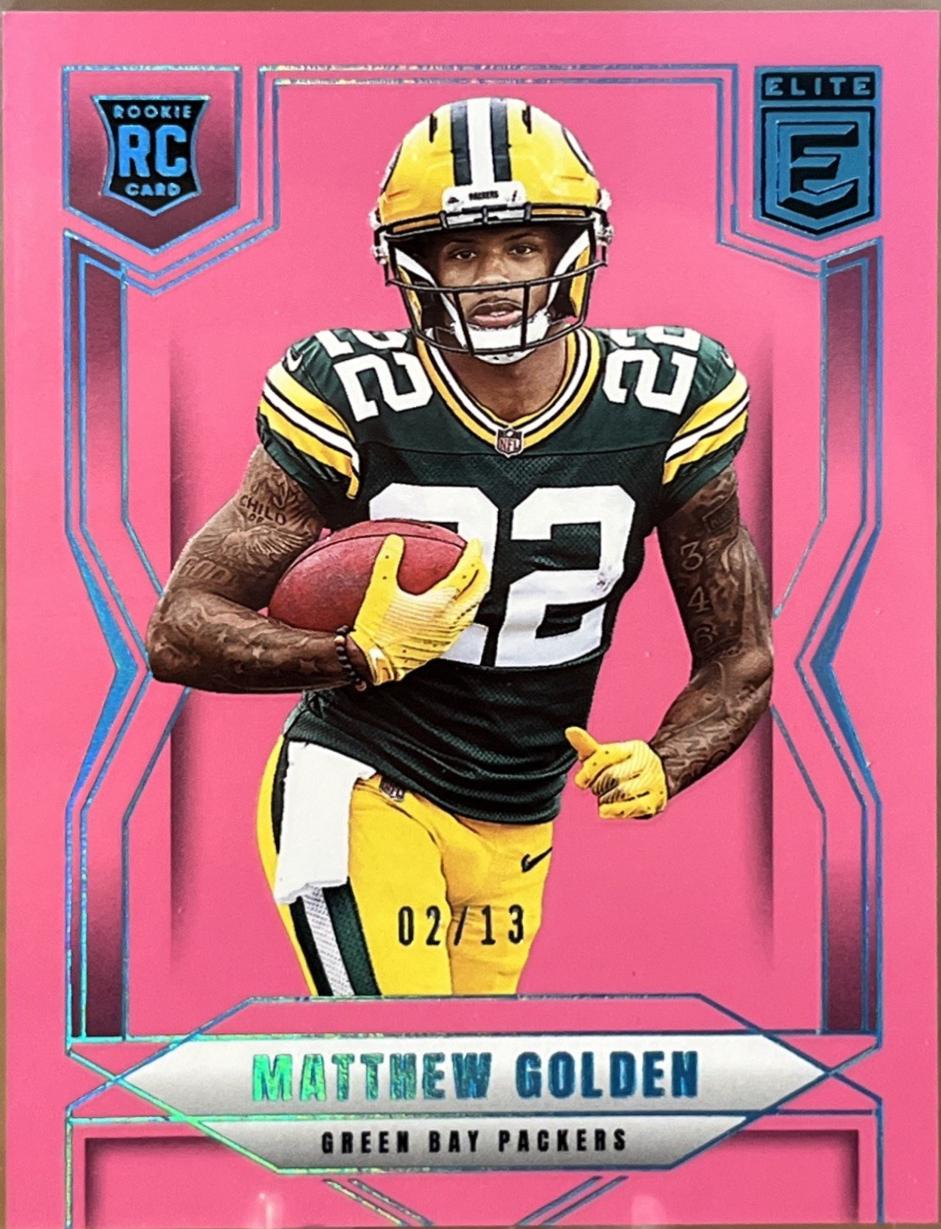 Matthew Golden [FOTL Pink] #144 Prices | 2025 Panini Donruss Elite ...