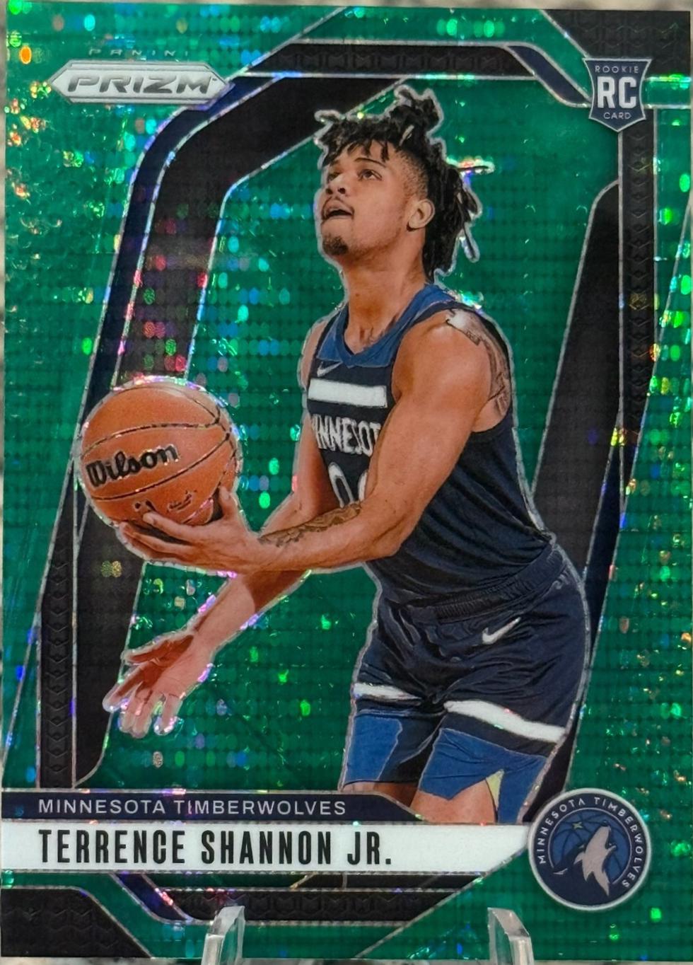 Terrence Shannon Jr. [Green Pulsar] #224 Prices | 2024 Panini Prizm ...