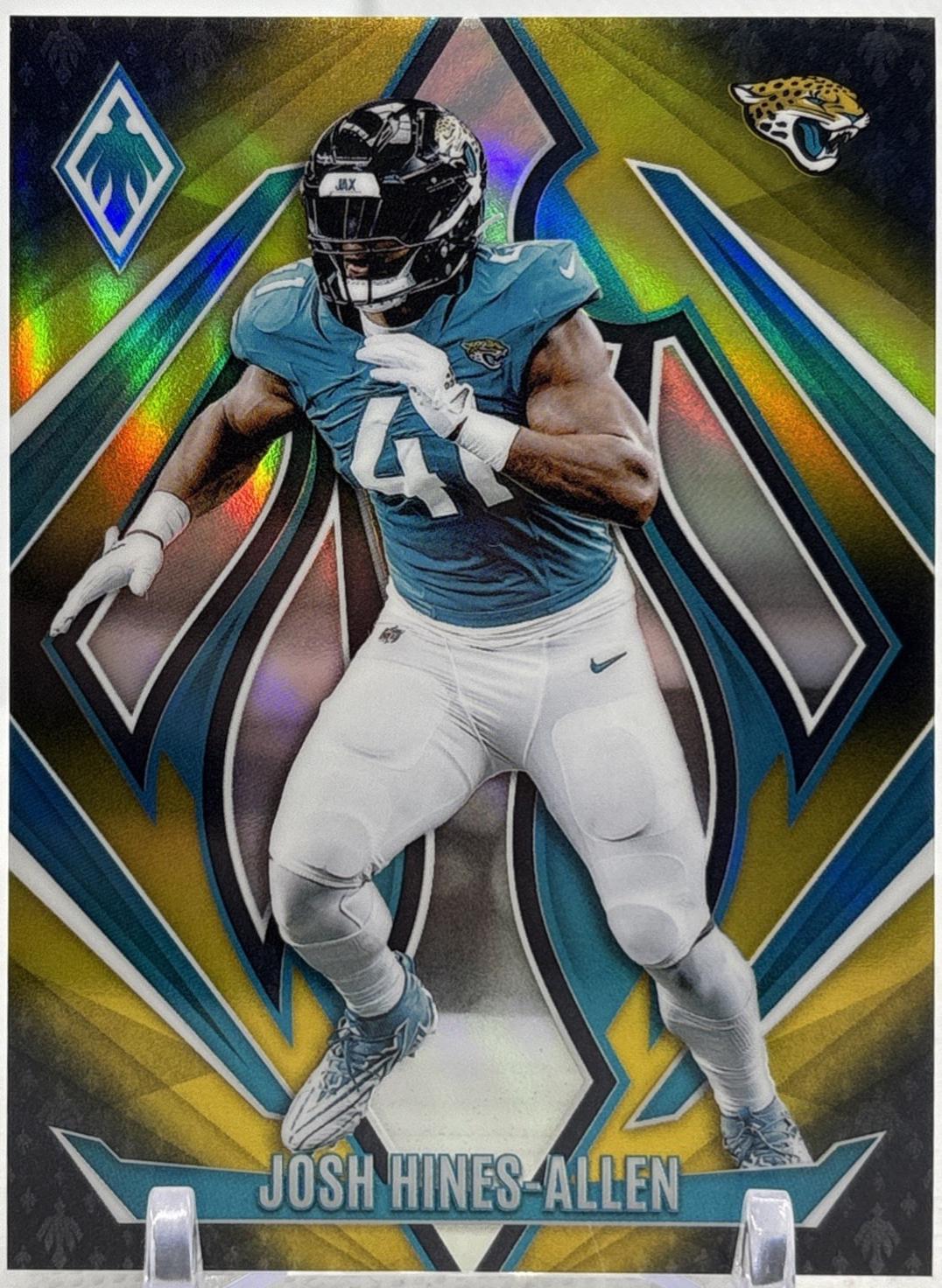 Josh Hines-Allen [Gold Fade] #88 Prices | 2024 Panini Phoenix ...