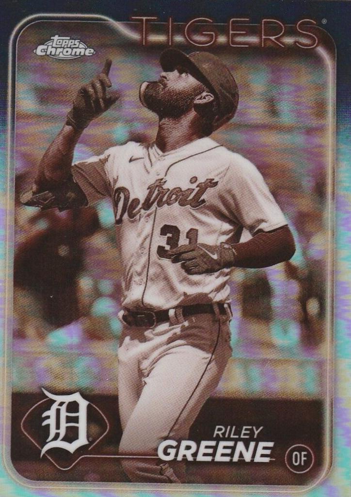 Riley Greene [Sepia Refractor] #101 Prices | 2024 Topps Chrome ...