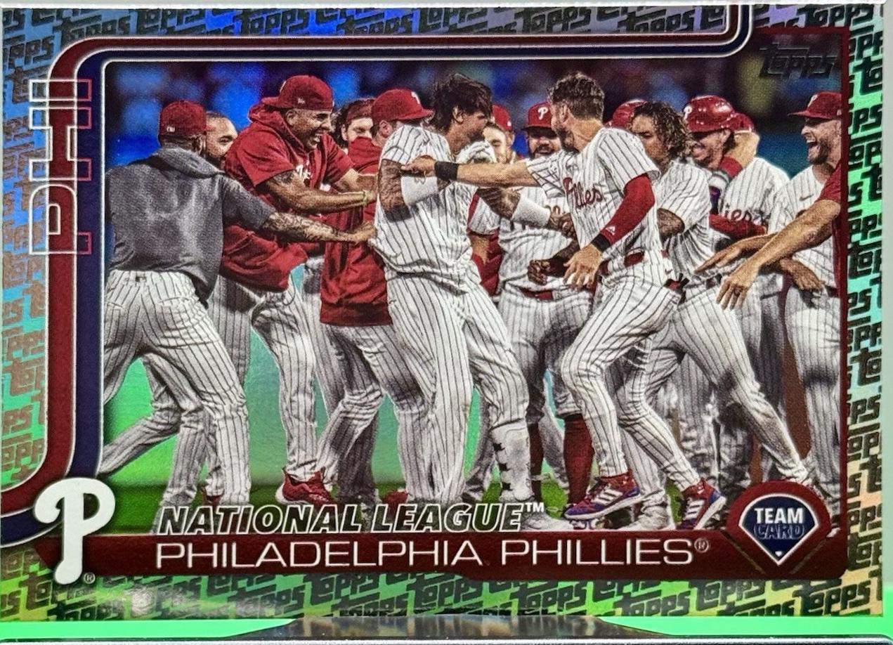 Philadelphia Phillies [Topps Foil Pattern] #159 Prices | 2025 Topps ...