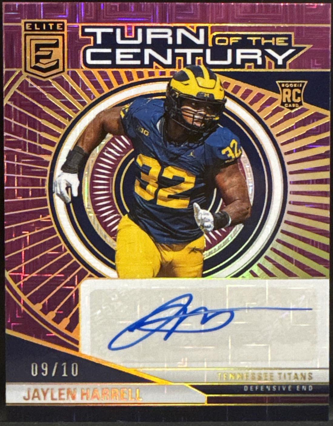 Jaylen Harrell [Purple] #TCA-JHA Prices | 2024 Panini Donruss Elite ...