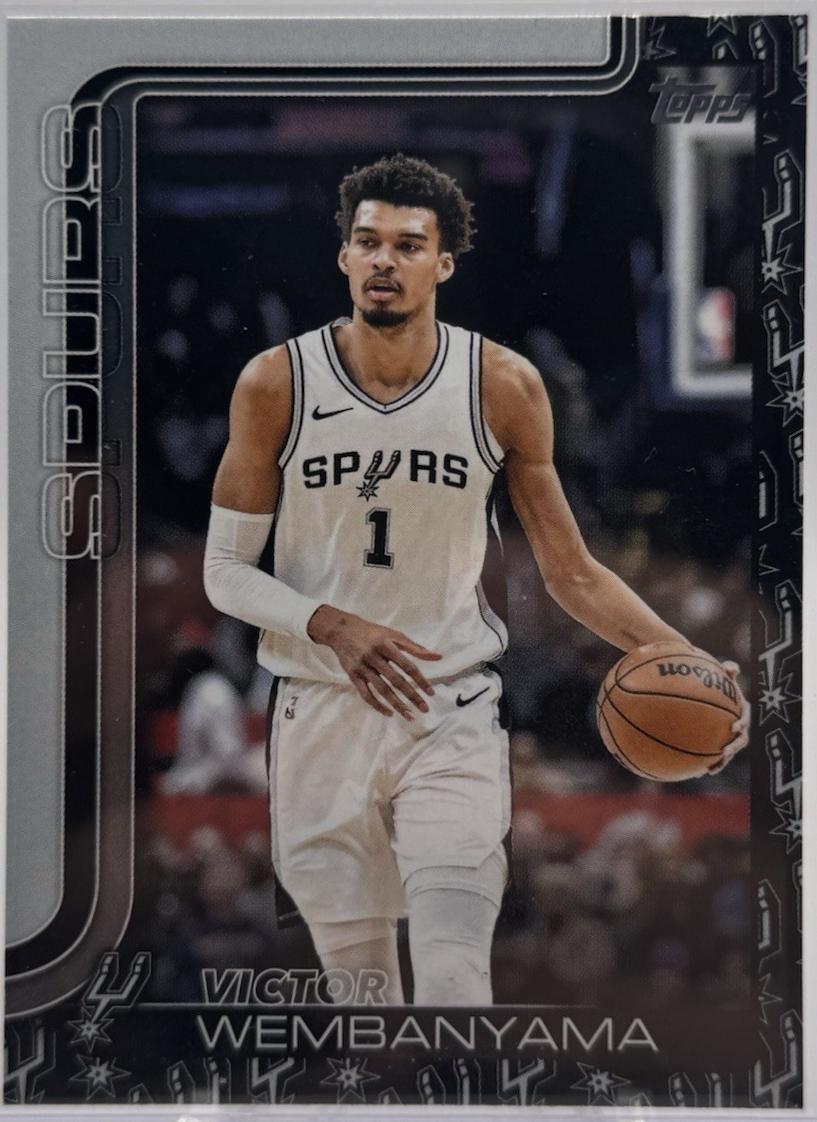 Victor Wembanyama [Team Color Border] #195 Prices | 2025 Topps ...