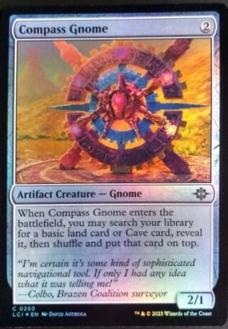 Compass Gnome [Foil] #250 Prices | Magic Lost Caverns of Ixalan | Magic Cards