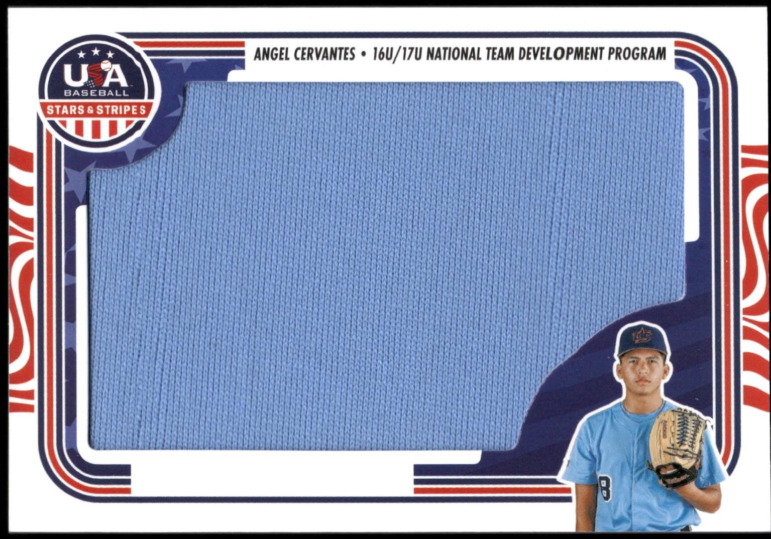 Angel Cervantes [Jersey] #JM-CER Prices | 2024 Panini Stars & Stripes ...