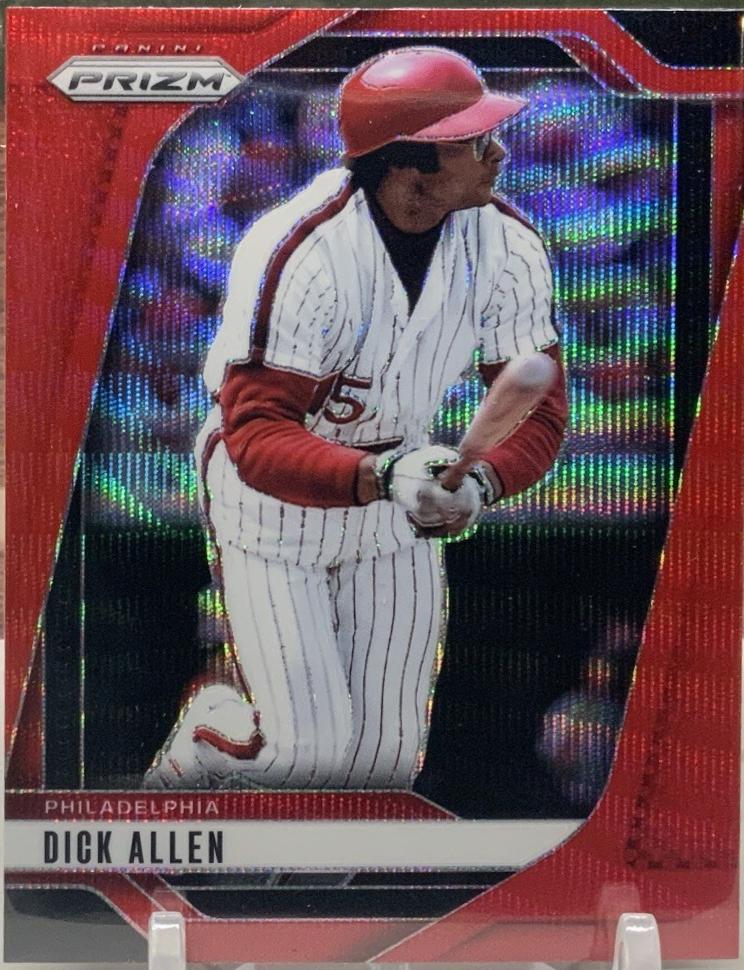 Dick Allen [Ruby Wave Prizm] #110 Prices | 2025 Panini Prizm | Baseball ...