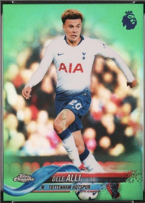 Dele Alli [Green Refractor] #64 Prices | 2018 Topps Chrome Premier ...