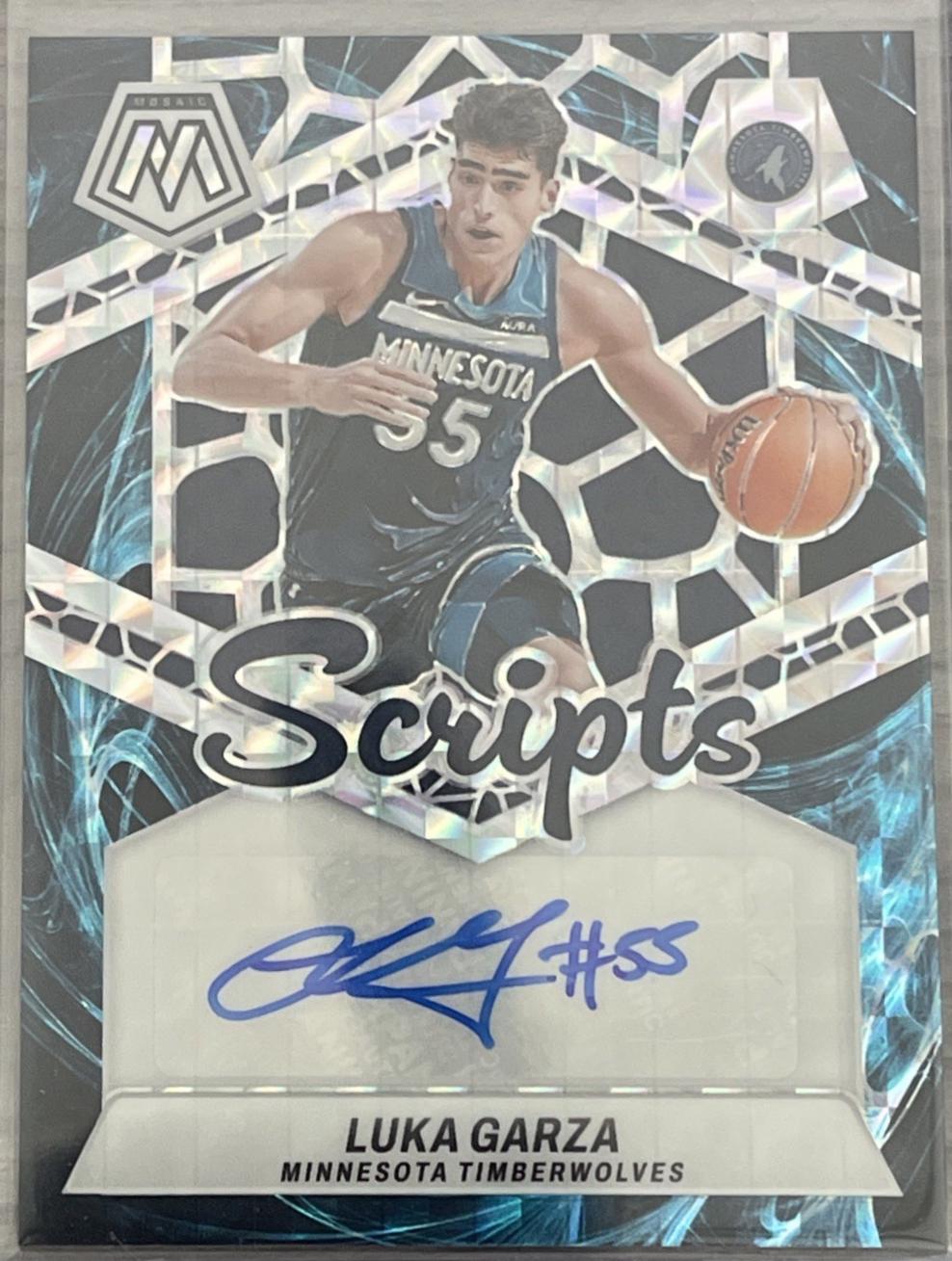 Luka Garza [Genesis] #MS-GAR Prices | 2023 Panini Mosaic Scripts ...