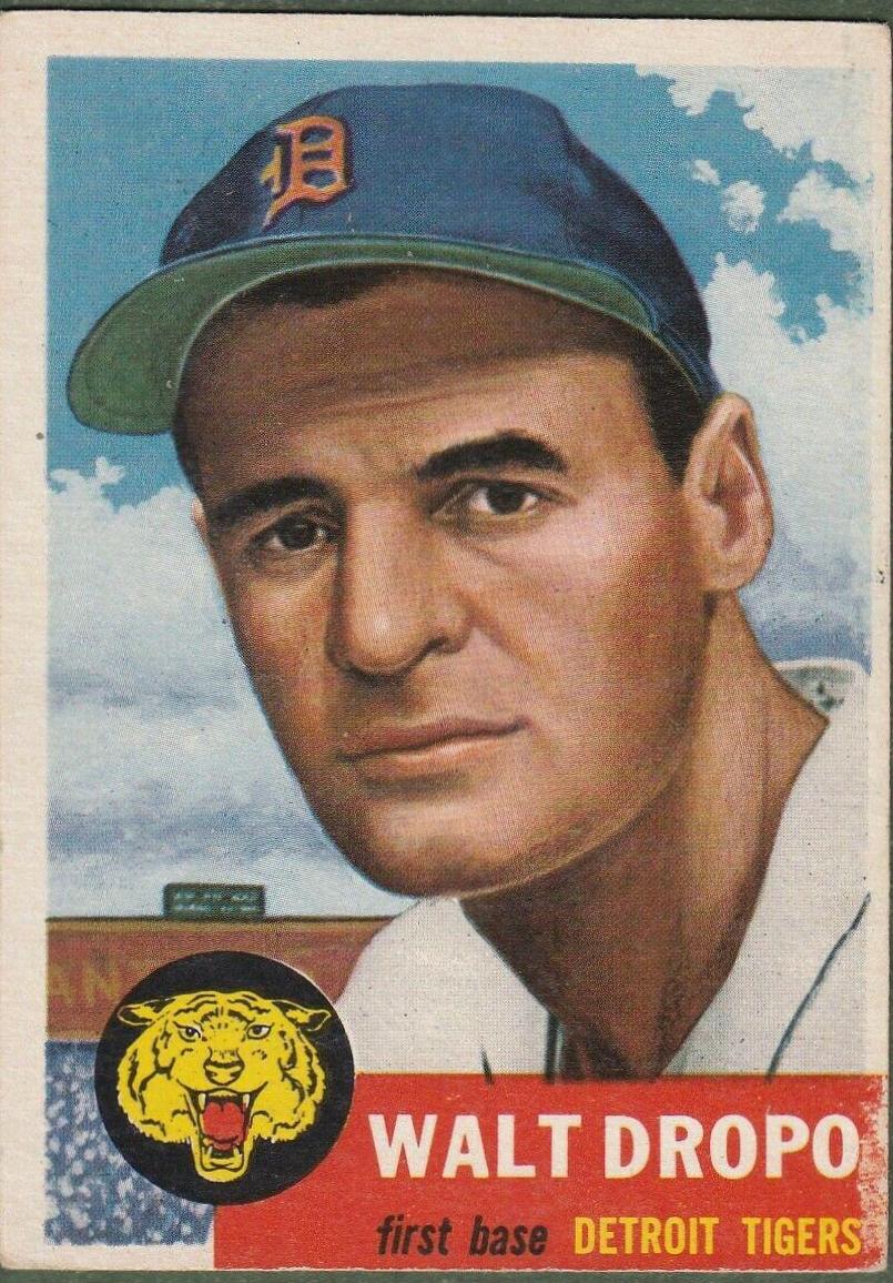 Walt Dropo #121 Prices | 1953 Topps | Baseball Cards