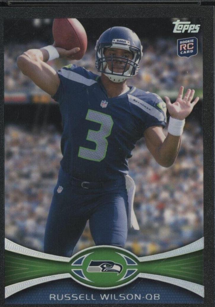 Russell Wilson [Black] #165 Prices [Rookie] | 2012 Topps | Football Cards