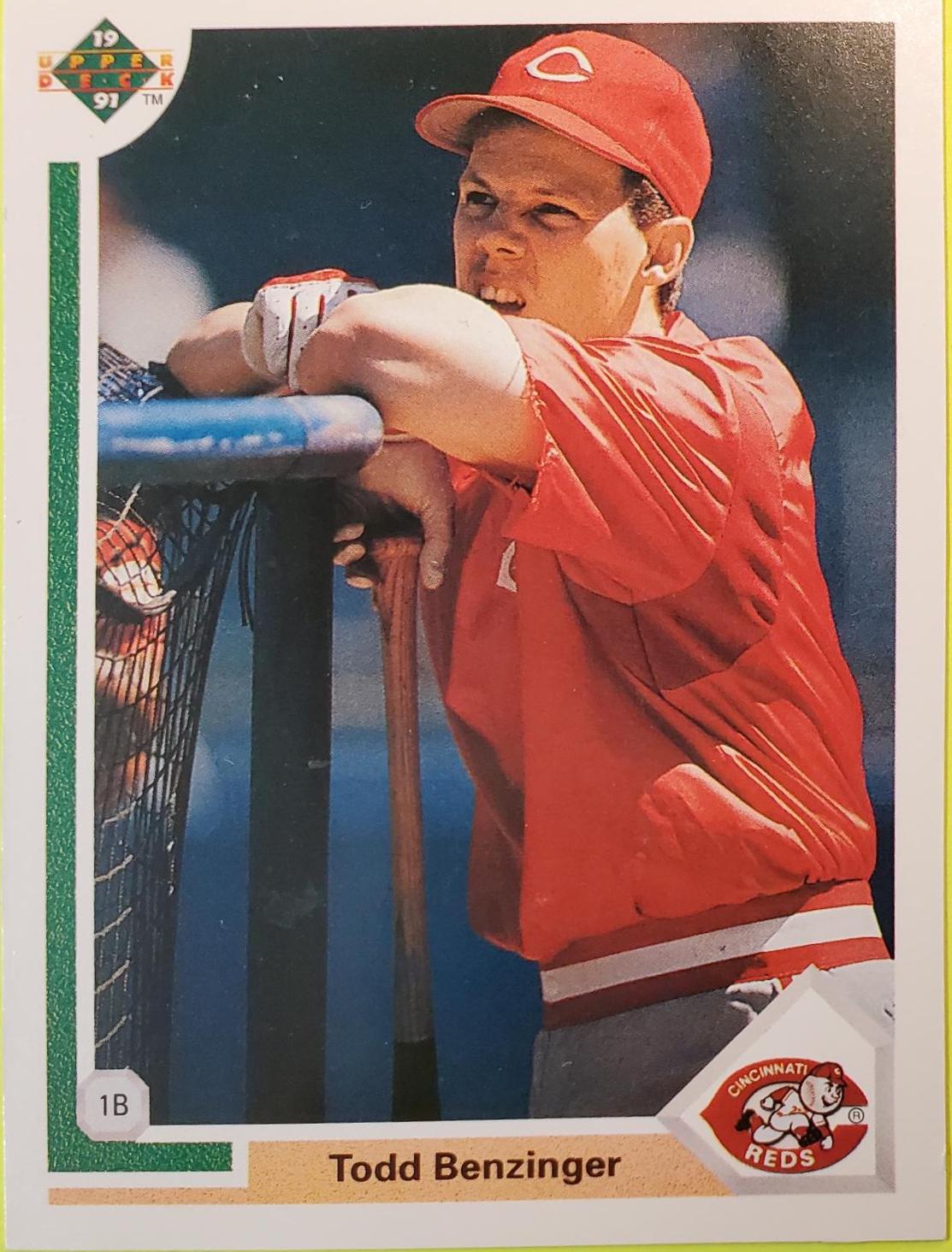 Todd Benzinger #280 Prices | 1991 Upper Deck | Baseball Cards