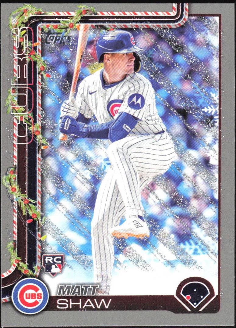 Matt Shaw [Glitter] #H173 Prices | 2025 Topps Holiday | Baseball Cards