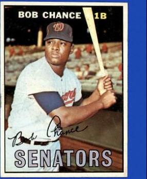 Bob Chance #349 Prices | 1967 Topps | Baseball Cards