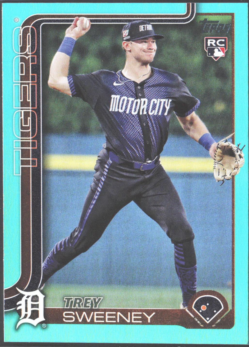 Trey Sweeney [Aqua Foil] #67 Prices | 2025 Topps | Baseball Cards