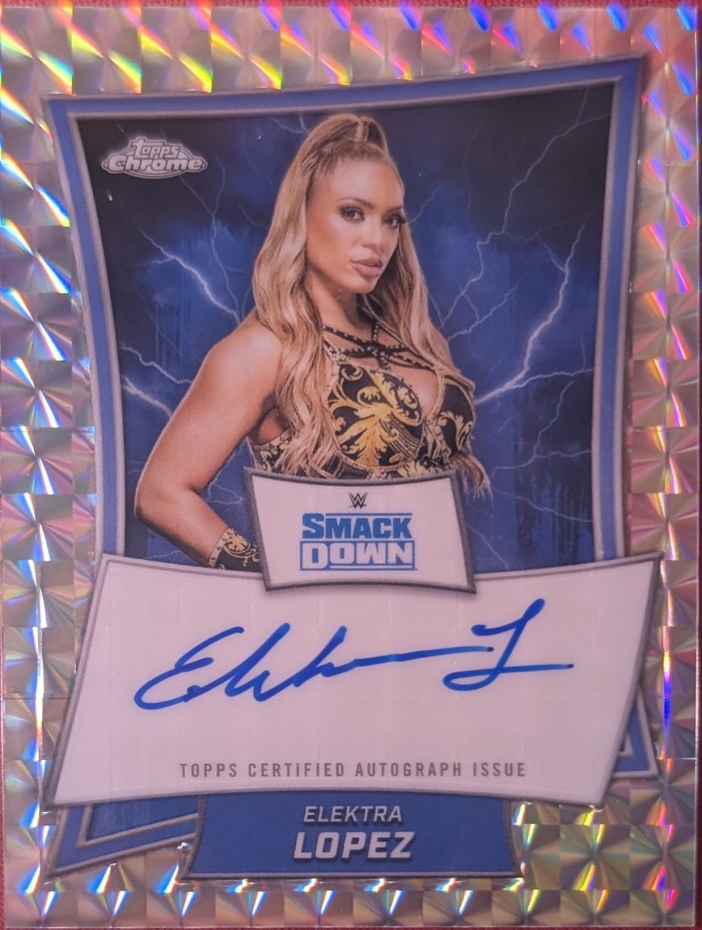 Elektra Lopez [Geometric Refractor] #BBA-ELE Prices | 2025 Topps Chrome ...