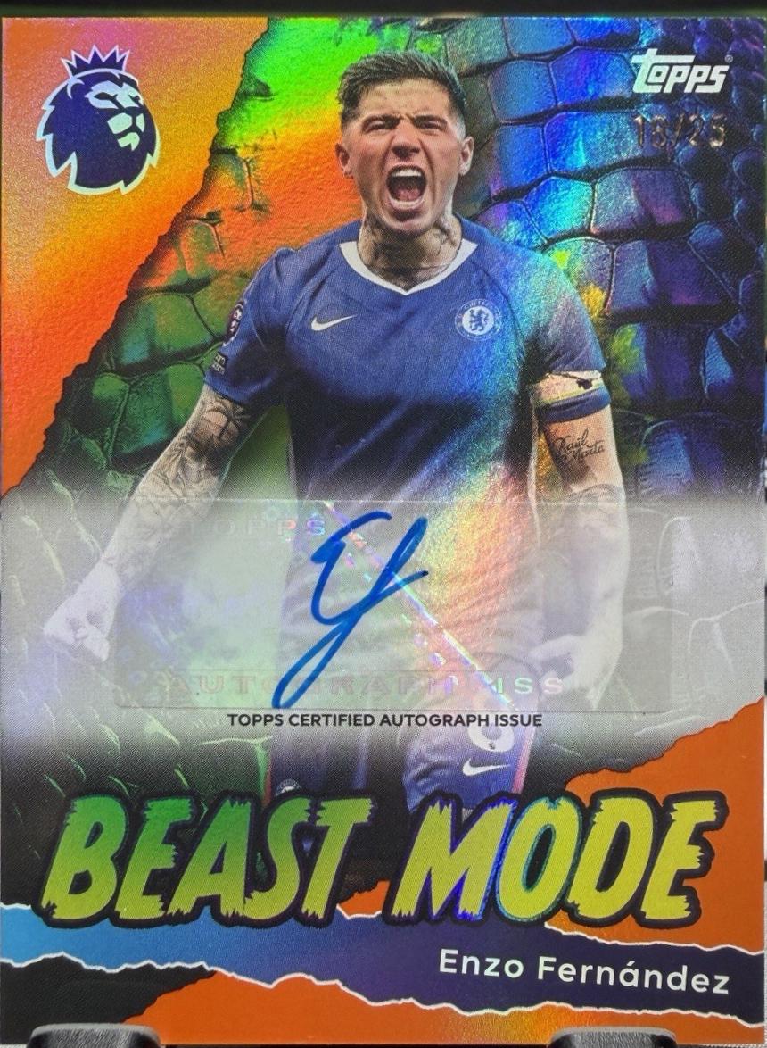 Enzo Fernandez [Orange] #BMA-EF Prices | 2025 Topps Premier League ...