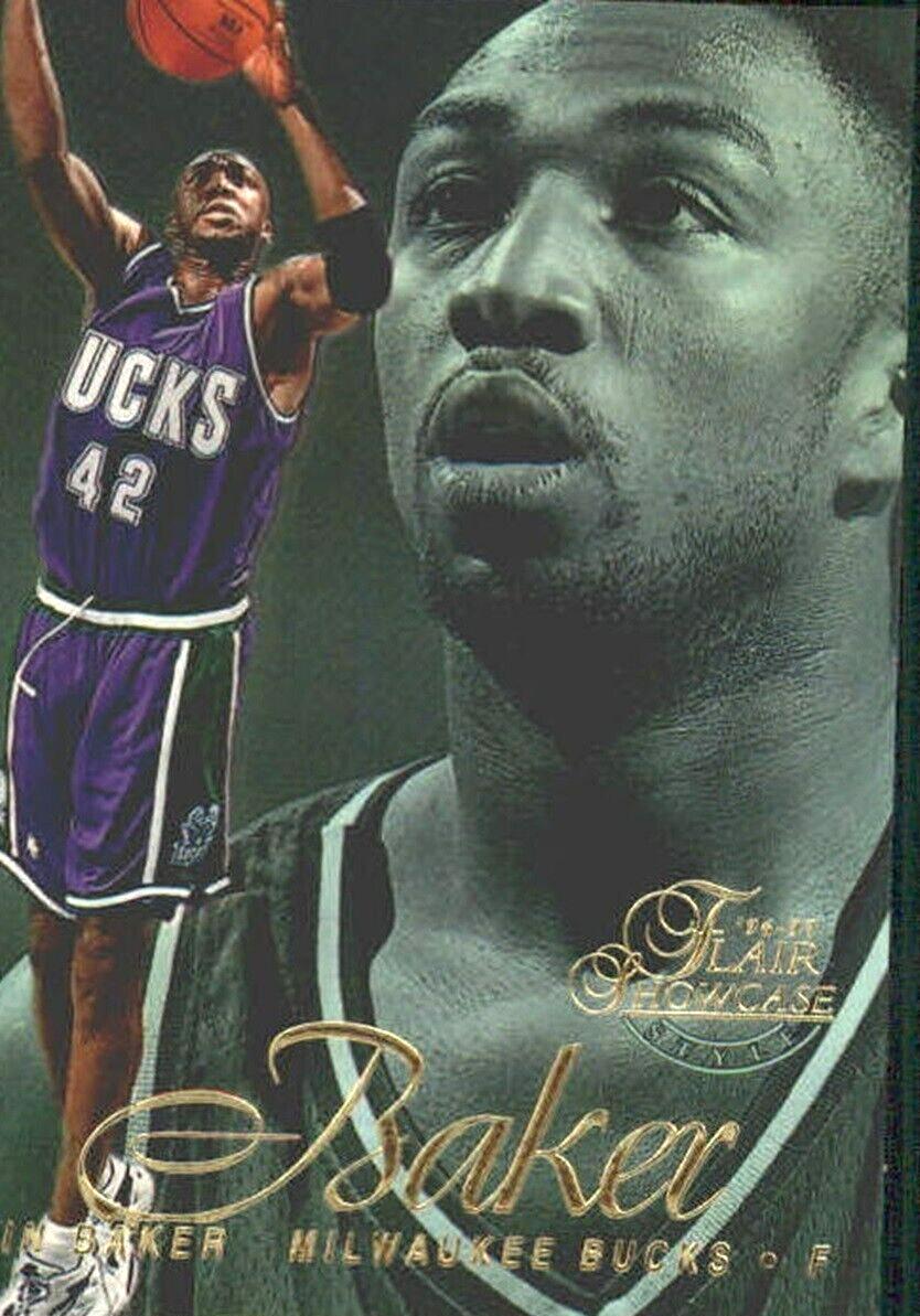 Vin Baker [Row 2] #60 Prices | 1996 Flair Showcase | Basketball Cards