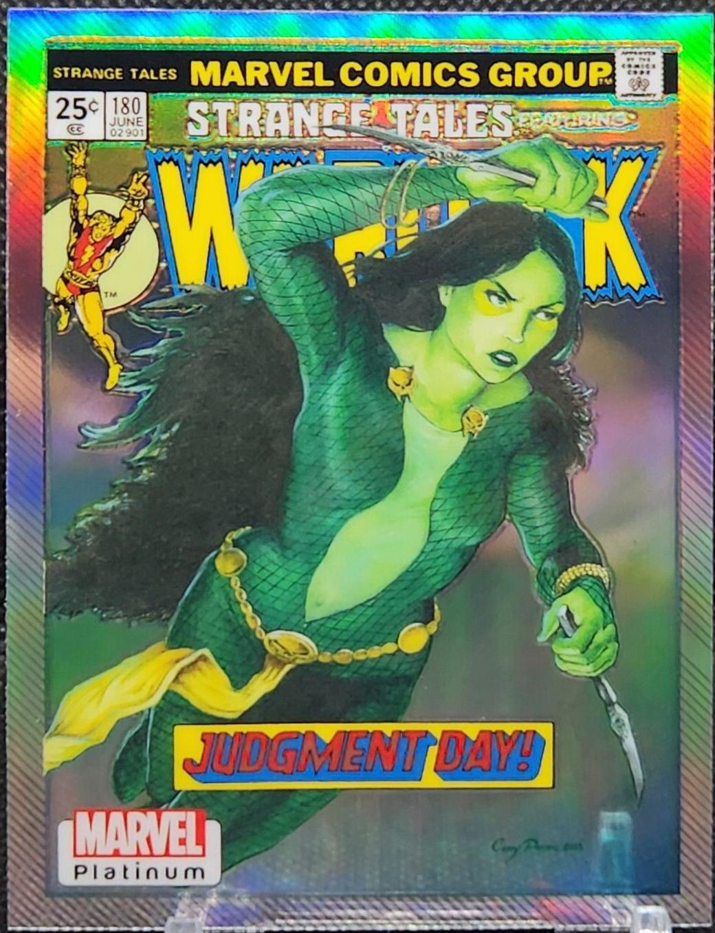 Gamora [Rainbow] #WI39 Prices | Marvel 2023 Upper Deck Platinum Cover ...