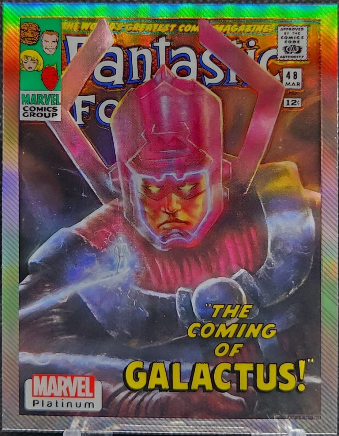 Galactus [Rainbow] #WI85 Prices | Marvel 2023 Upper Deck Platinum Cover ...