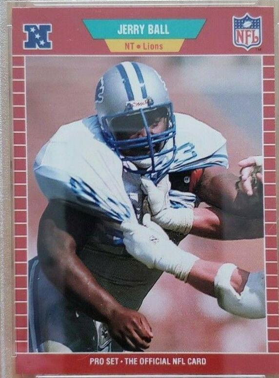 Jerry Ball #116 Prices | 1989 Pro Set | Football Cards