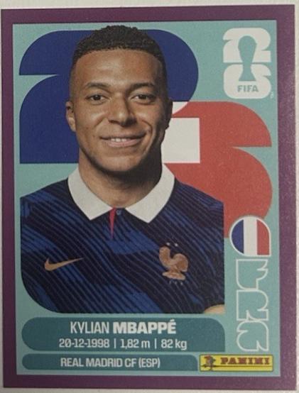 Prix de Kylian Mbappe [Purple] #FRA20 | 2026 Panini FIFA World Cup ...