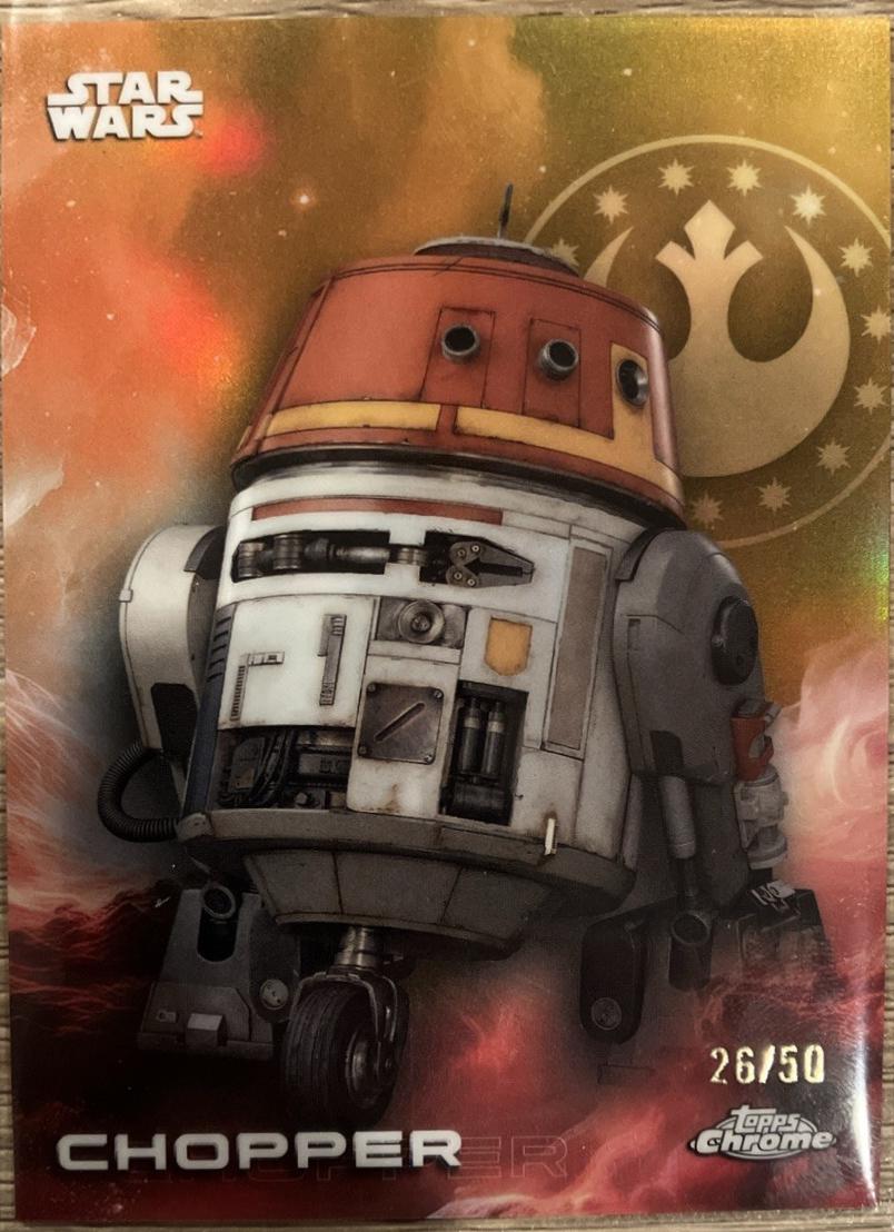 Chopper [Gold] #25 Prices | Star Wars 2025 Topps Chrome | Star Wars Cards