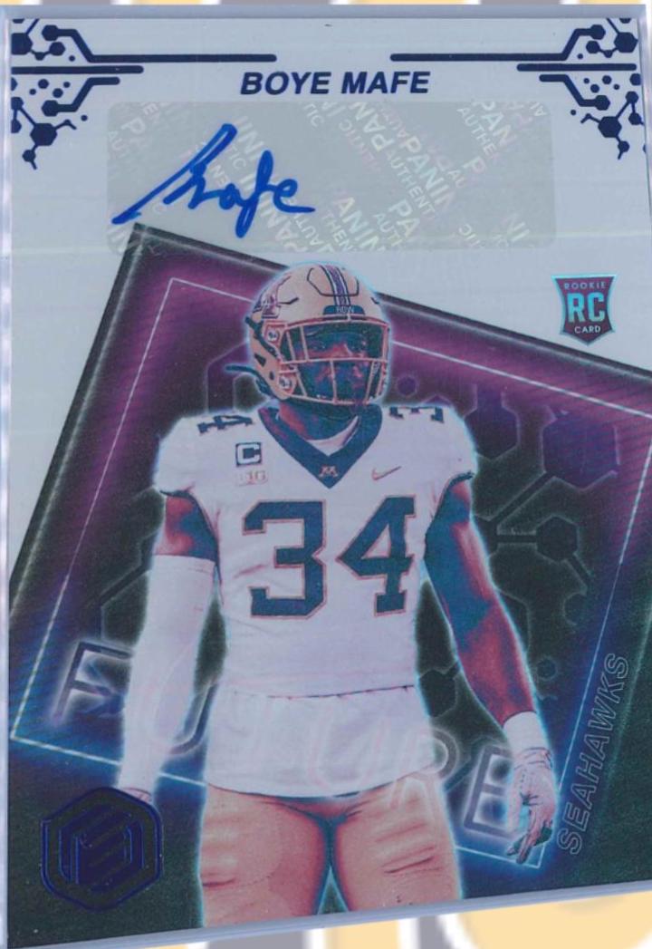 Boye Mafe [Blue] #FS-BM Prices | 2022 Panini Elements Future Signs ...