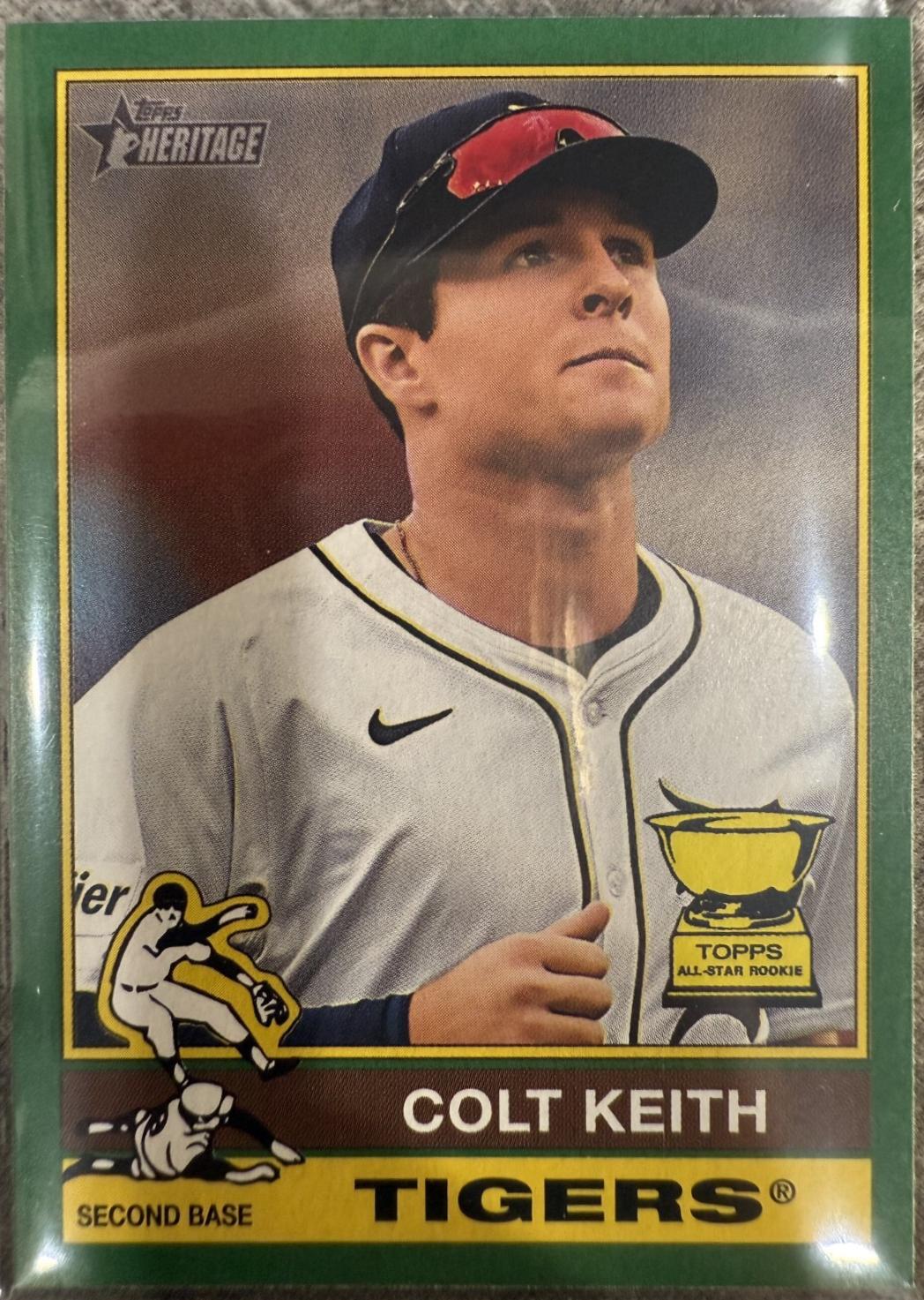Colt Keith [Green Border] #255 Prices | 2025 Topps Heritage | Baseball ...