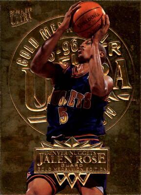 Jalen Rose [Gold Medallion] #47 Prices | 1995 Ultra | Basketball Cards