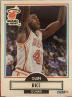 Glen Rice | Ungraded | 1990 Fleer